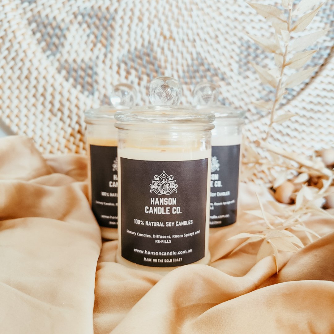 SAMPLE Jars and Packs – Hanson Candle Co
