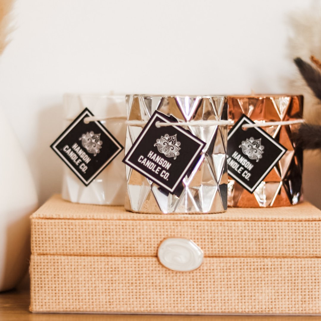 Mini Diamond Candles – Hanson Candle Co
